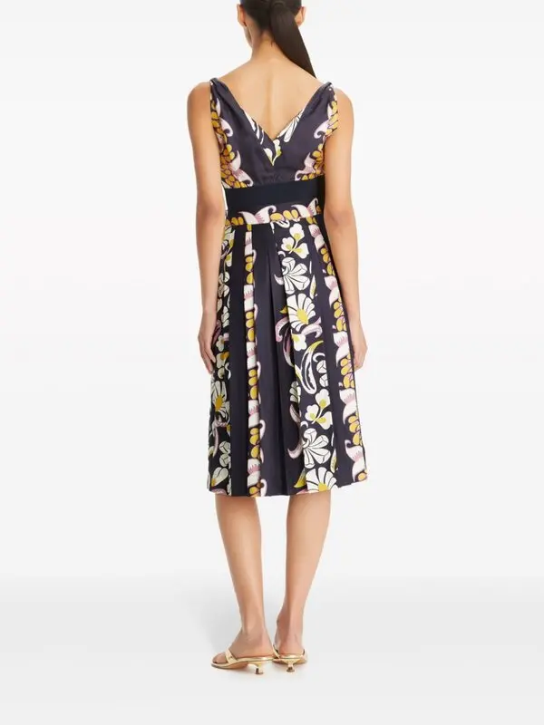 Tory Burch Floral-print Silk Top