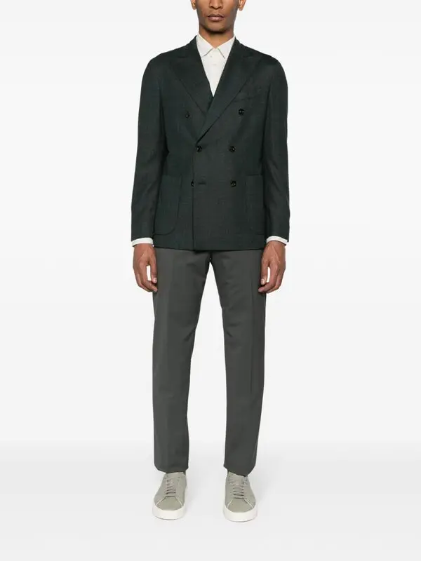 Herno Spread-collar Cotton Shirt - Neutrals