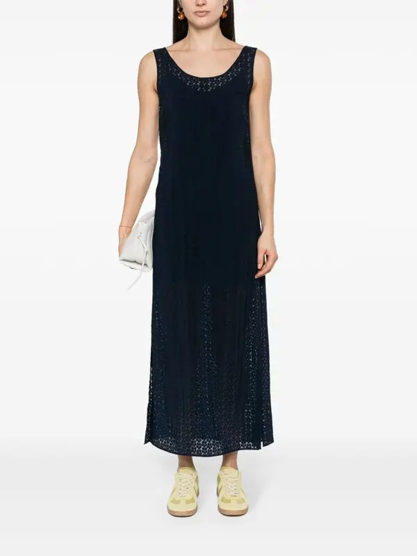 kenzo maxi dress Kenzo Pleated crepe maxi dress - Black