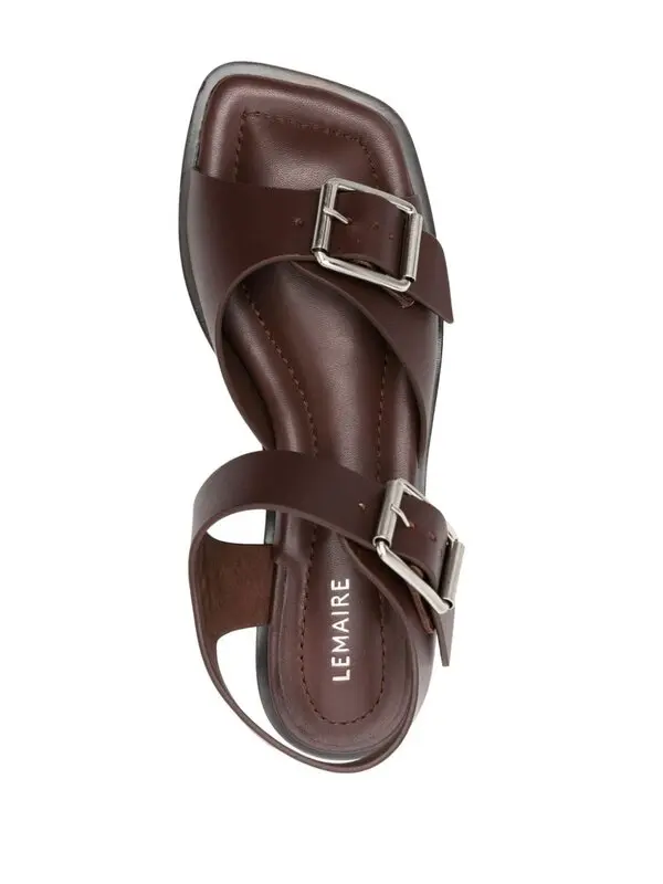 LEMAIRE 35mm Buckled Leather Sandals