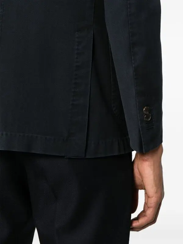 DELL'OGLIO Single-breasted Wool Blazer