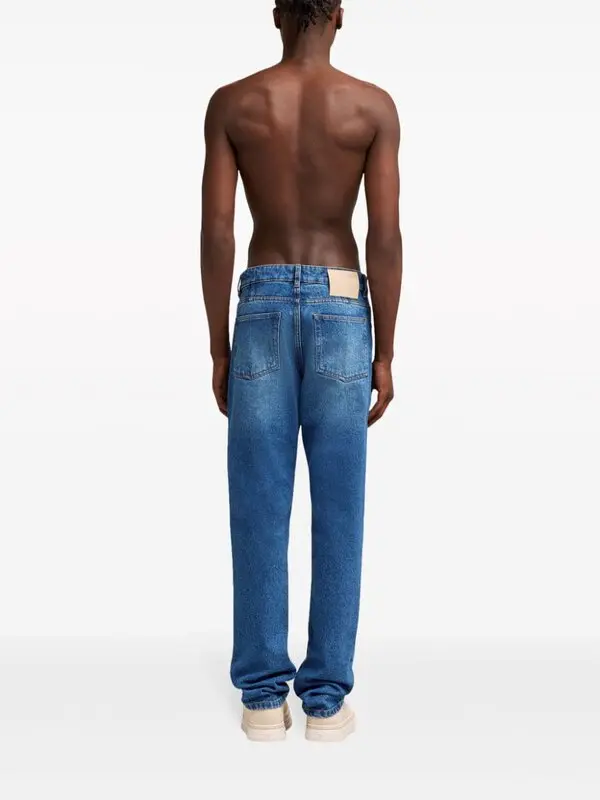 AMI Paris Straight-leg Jeans - Blue