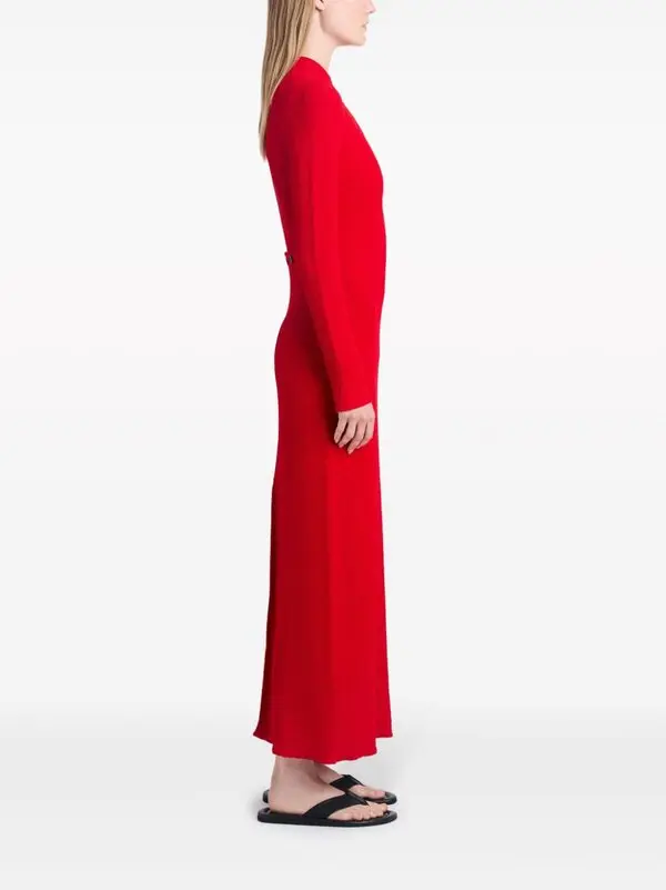 Proenza Schouler Lara Knit Maxi Dress - Red