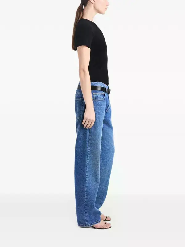 Proenza Schouler Ribbed Crew-neck T-shirt - Black