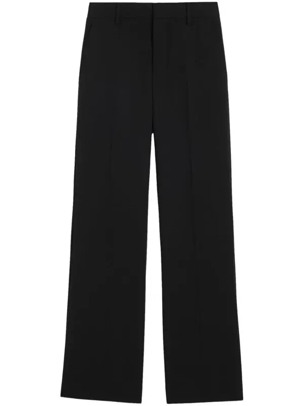 AMI Paris Flared Twill Trousers