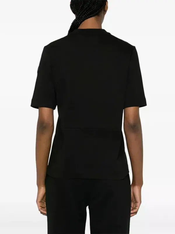 Moncler Embossed Logo T-shirt - Brown
