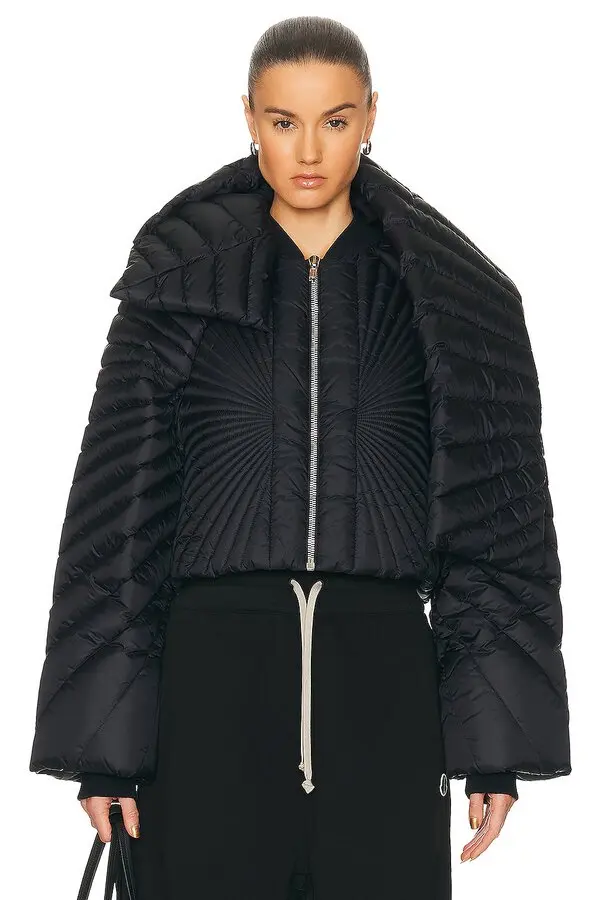 Rick Owens X Moncler Radiance Convertible Jacket