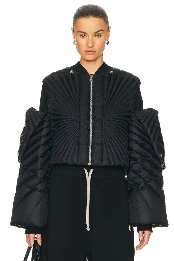 Rick Owens X Moncler Radiance Convertible Jacket