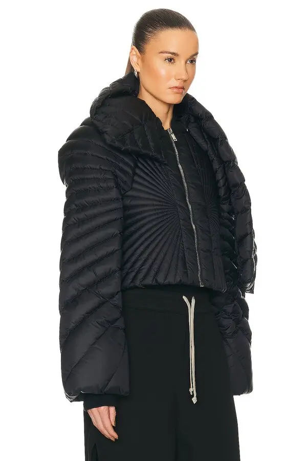 Rick Owens X Moncler Radiance Convertible Jacket