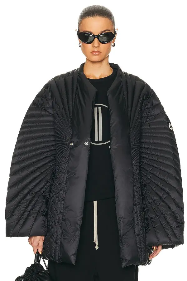Rick Owens X Moncler Radiance Quilted Jacket