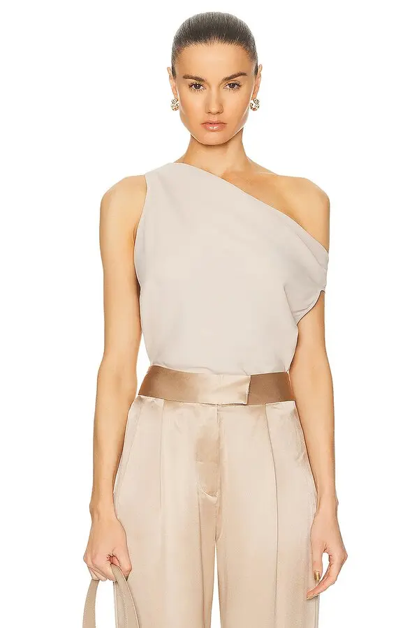 THE SEI Asymmetric Cowl Top