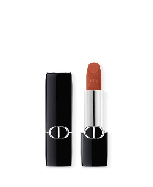 Dior Rouge Lipstick Velvet 217 Corolle Velvet - 539 Terra Bella - A Brick Coral