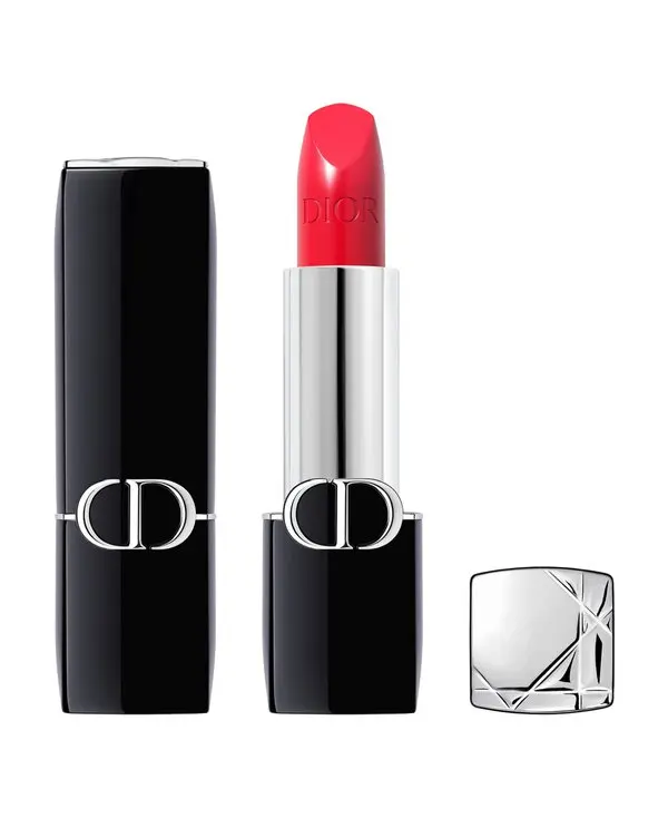 Dior Rouge Lipstick Satin 240 J'adore - 520 Feel Good - A Fuchsia Pink