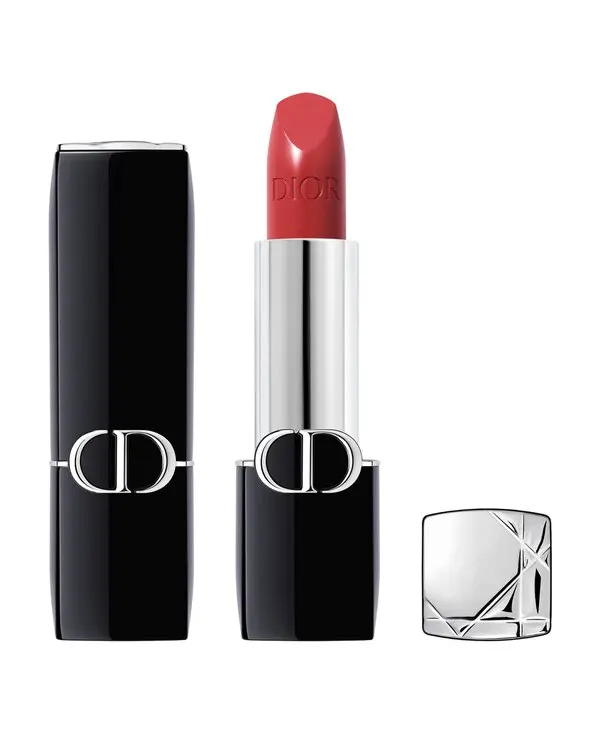 Dior Rouge Lipstick Satin 240 J'adore - 644 Sydney - A Radiant Rosewood
