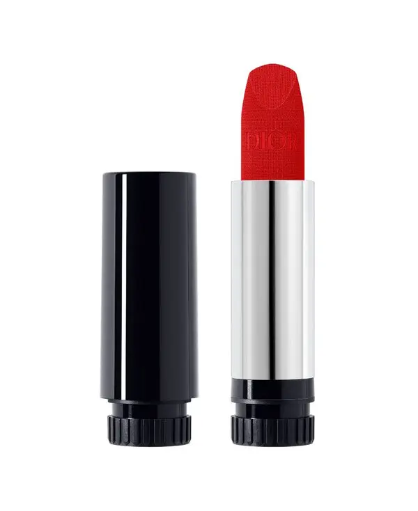 Dior Rouge Lipstick Refill Velvet 777 Fahrenheit - 999 - The Iconic Red