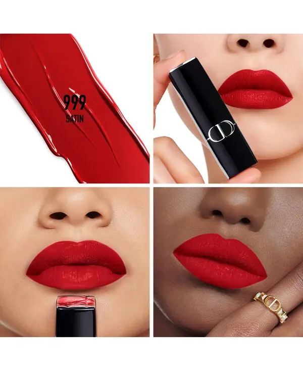 Dior Rouge Lipstick Refill Satin 683 Rendez-vous - 999 - The Iconic Red