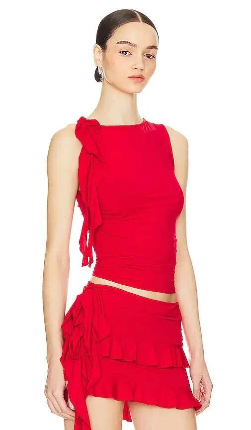 Lioness Rendezvous Top - Crimson