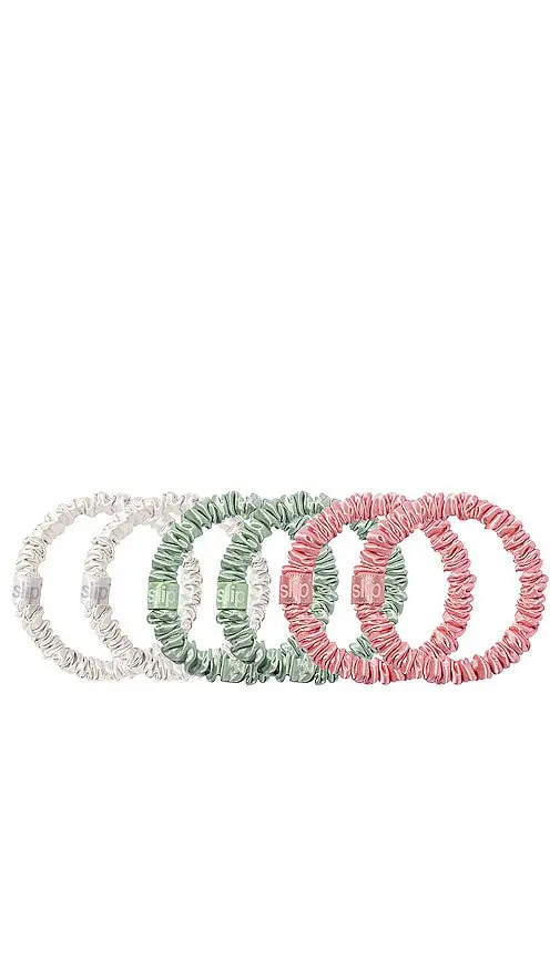 Slip Skinny Scrunchies Set Of 6 - Bellerose