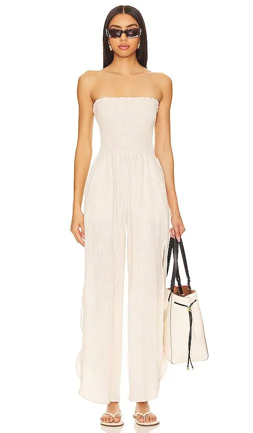 Peixoto Harriet Jumpsuit - Beige Canvas