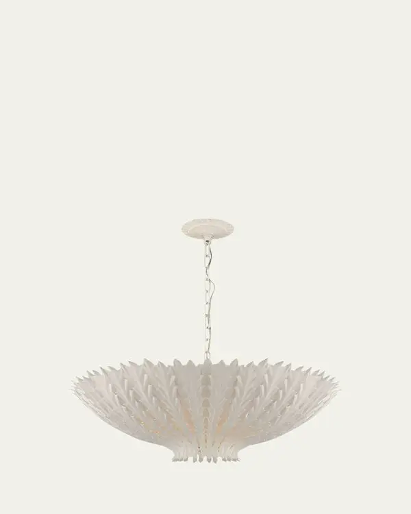 VISUAL COMFORT & CO. Hampton Medium Chandelier Aerin - White