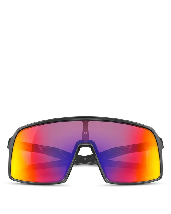 Oakley Sutro 137mm Rectangular Sunglasses - Black/multi Gradient