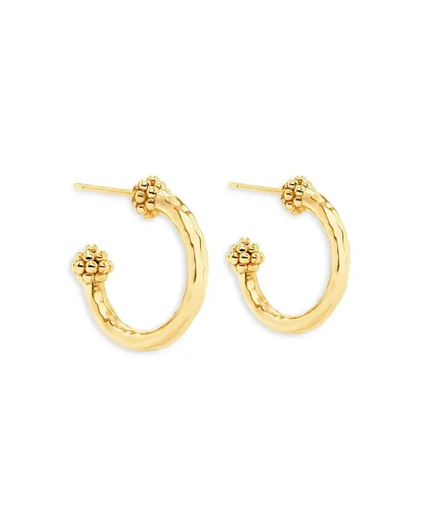 CAPUCINE DE WULF Berry Slice Small Hoop Earrings - Gold