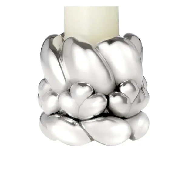 Christofle Babylone Silverplated Candlestick