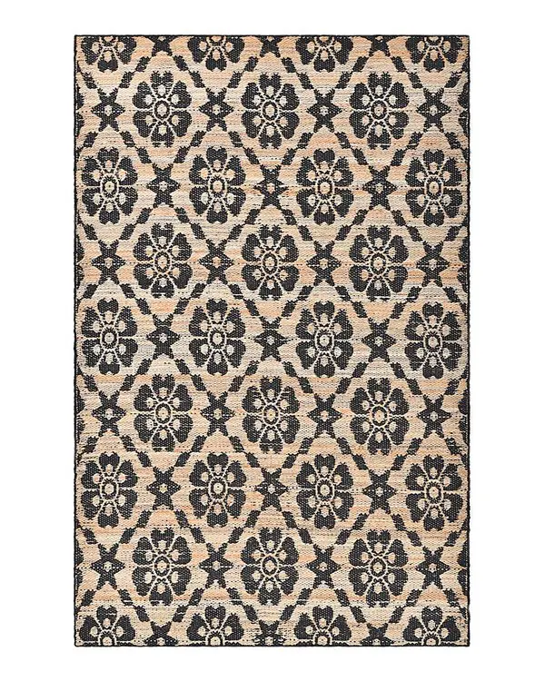 TIMELESS RUG DESIGNS Edith S3384 Area Rug, 9' X 12 - Brown