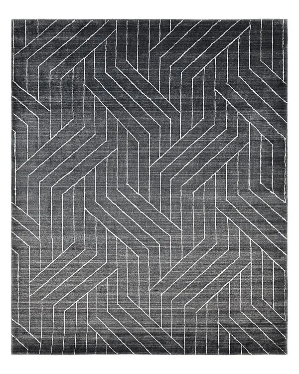 TIMELESS RUG DESIGNS Kali S3169 Area Rug, 8' X 10 - Gray