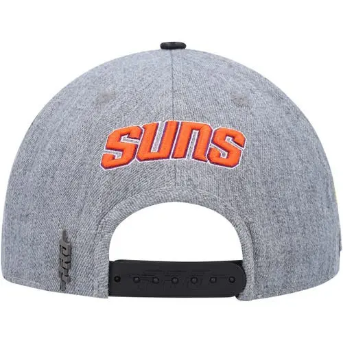 PRO STANDARD Black Phoenix Suns Classic Logo Two-tone Snapback Hat