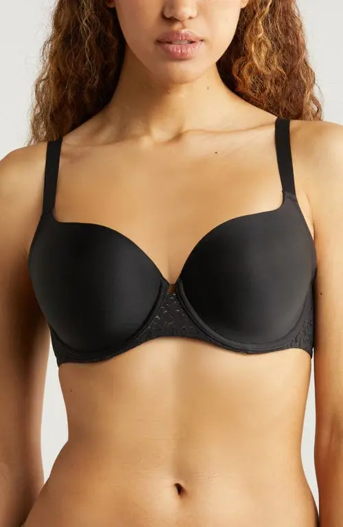Chantelle Norah Sweetheart Underwire T-shirt Bra - Black