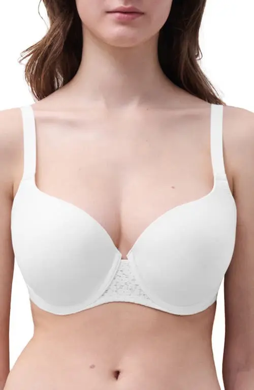 Chantelle Norah Sweetheart Underwire T-shirt Bra - White
