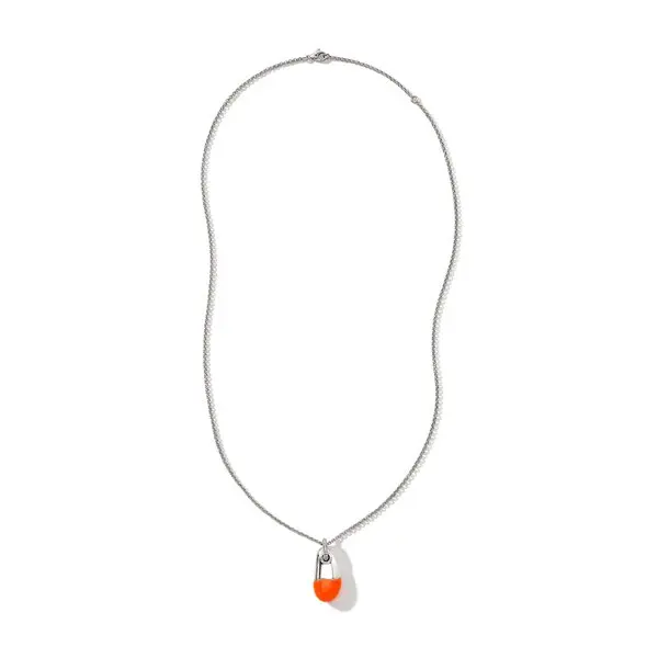 John Hardy Pebble Necklace - Sterling Silver