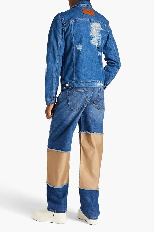 JW Anderson Distressed Denim Trucker Jacket