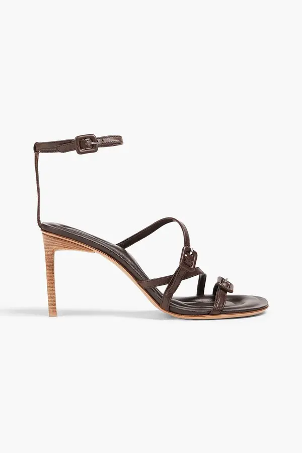Jacquemus Camargue Buckled Leather Sandals