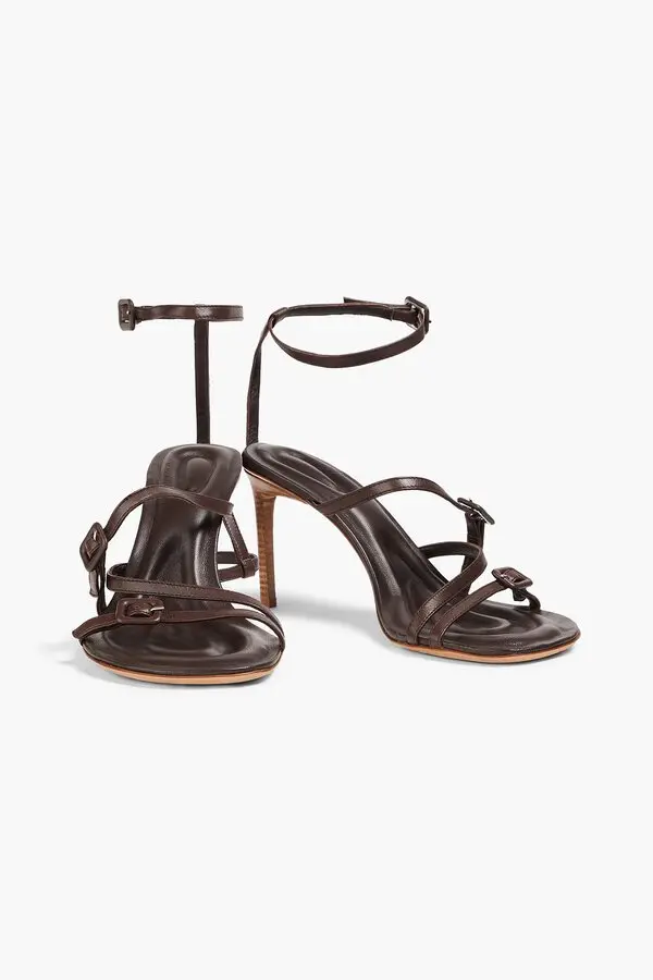 Jacquemus Camargue Buckled Leather Sandals