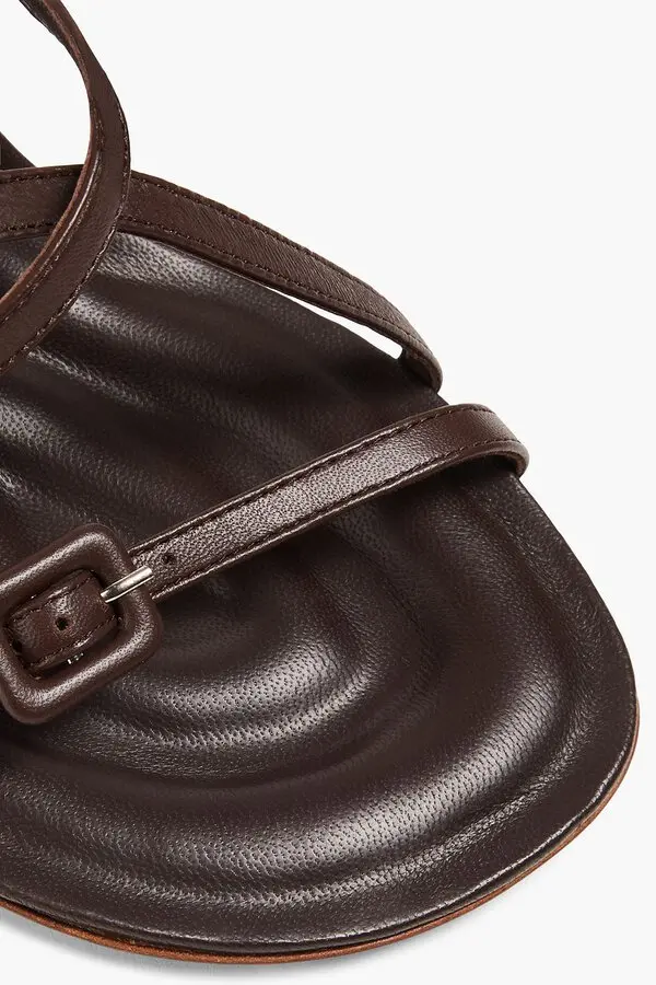 Jacquemus Camargue Buckled Leather Sandals
