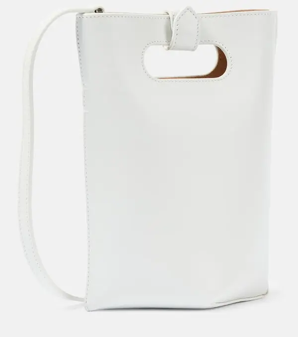 Alaïa Folded Small Leather Tote Bag