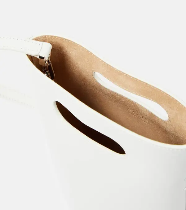 Alaïa Folded Small Leather Tote Bag