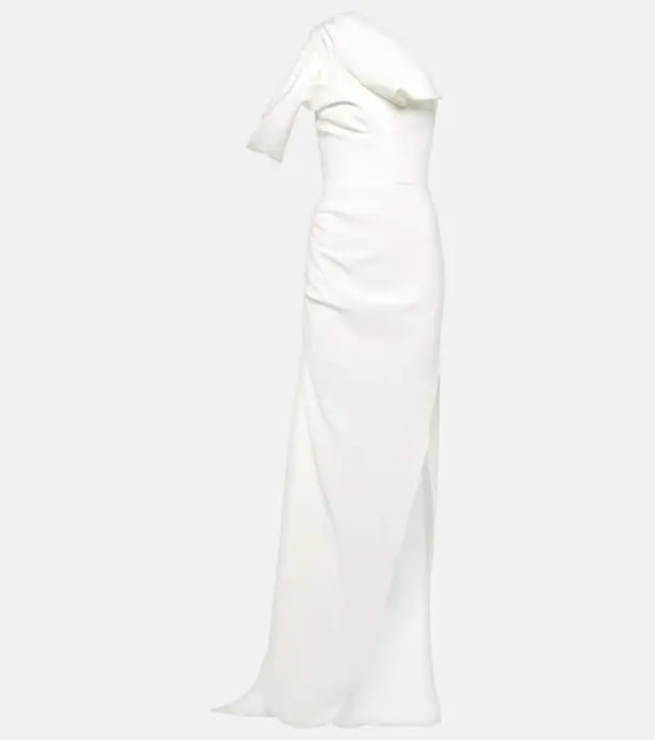 Maticevski Darkness One-shoulder Gown