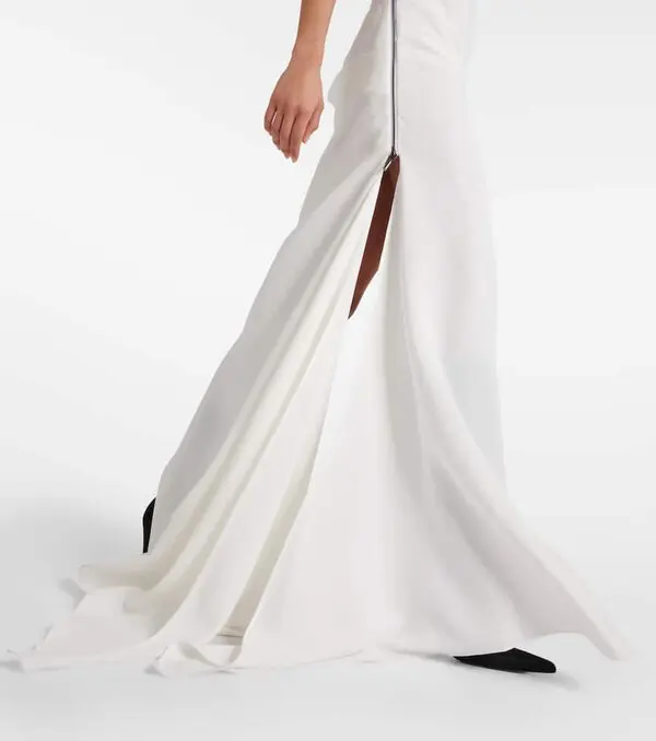 Maticevski Darkness One-shoulder Gown