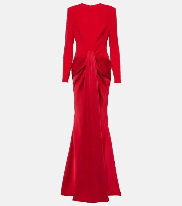 Safiyaa Naira Draped Gown