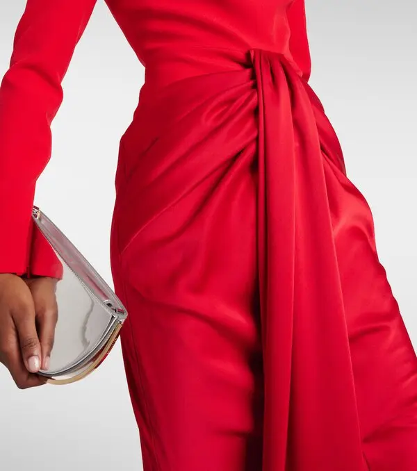 Safiyaa Naira Draped Gown