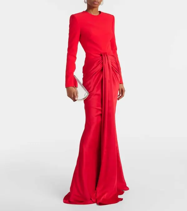 Safiyaa Naira Draped Gown