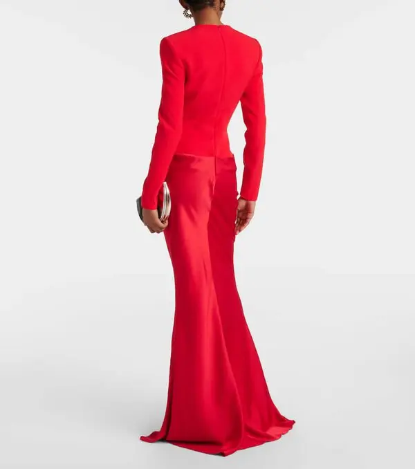 Safiyaa Naira Draped Gown