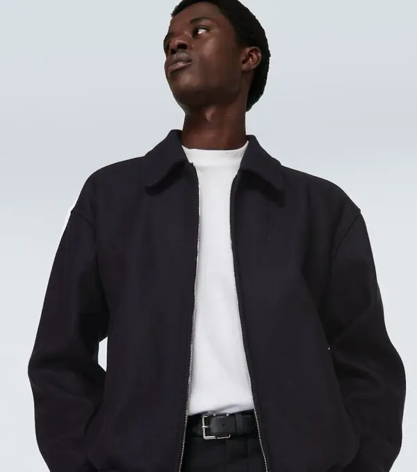 Dolce & Gabbana Wool-blend Bomber Jacket