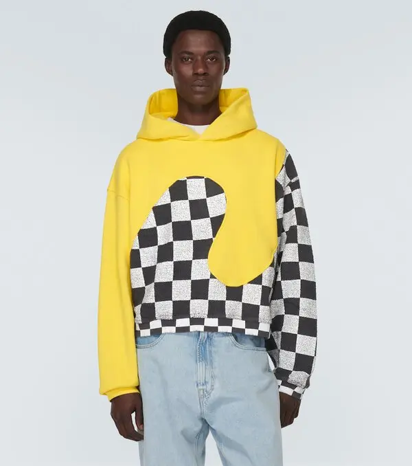 ERL Cotton Jersey Hoodie - Multicoloured