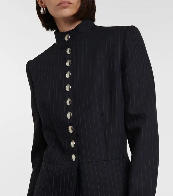 Khaite Samuel Wool-blend Jacket - Blue