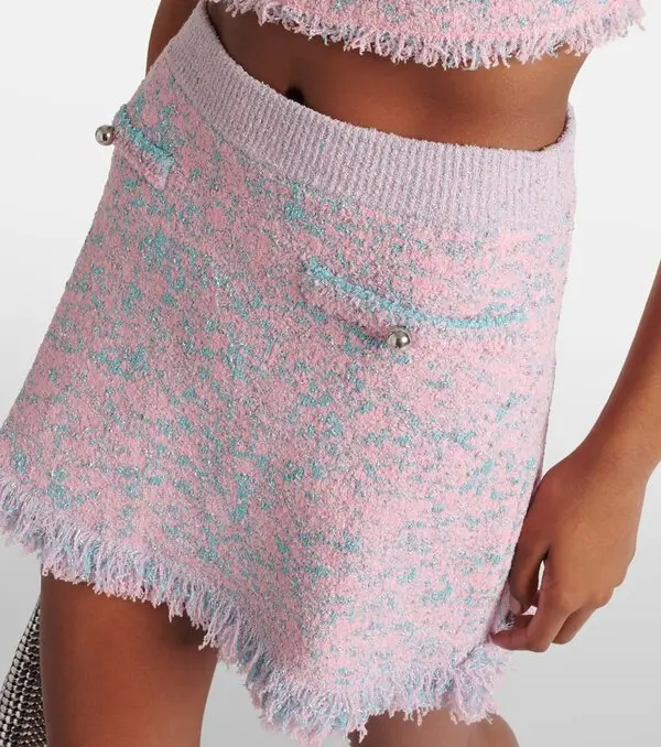 Rabanne Tweed Mini Skirt