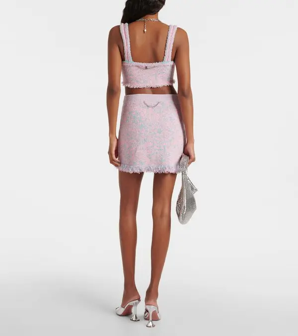 Rabanne Tweed Mini Skirt